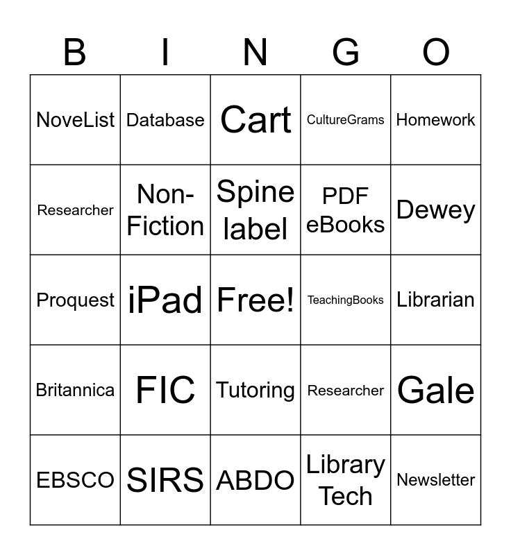STEAM Club Bingo Card