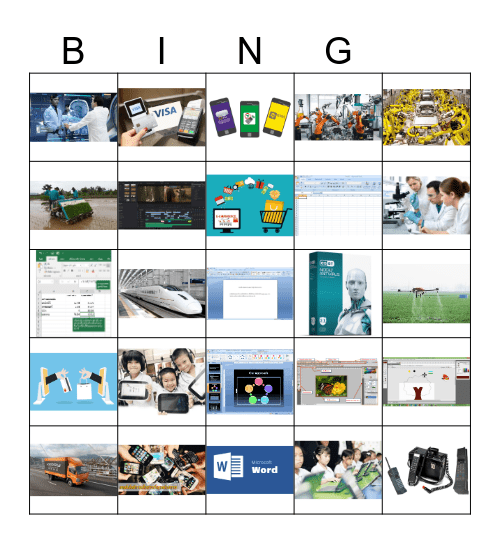 ICT Bingo Card