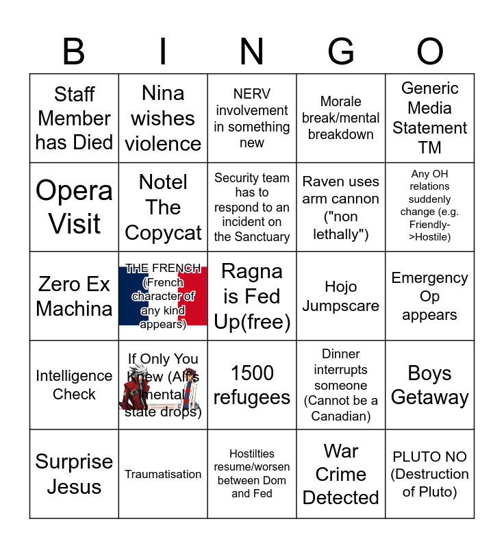 Funny Man Does Bingo Again Bingo Card