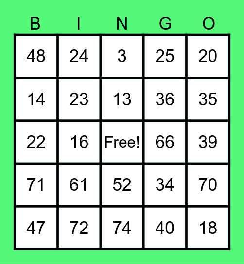 FC&CS ONE WEEK IN SEPTEMBER Bingo Card