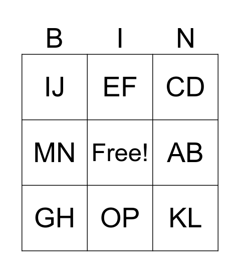 Pirates 2024 AFL Grand Final Bingo Card