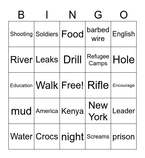 Chapters 13 and 14 Bingo Card