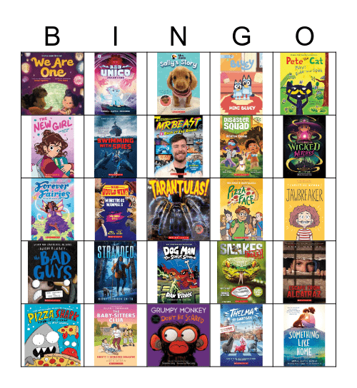 Book Fair Bingo! Bingo Card