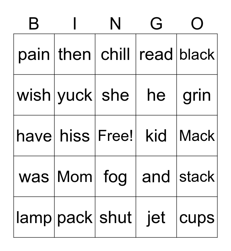 The Magical STACK Bingo Card