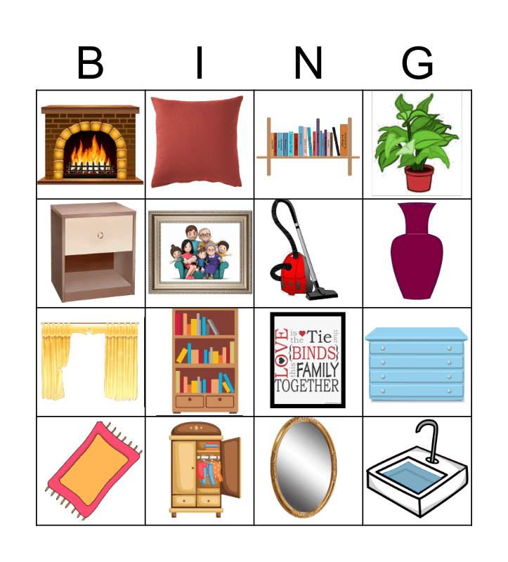HOUSE Bingo Card