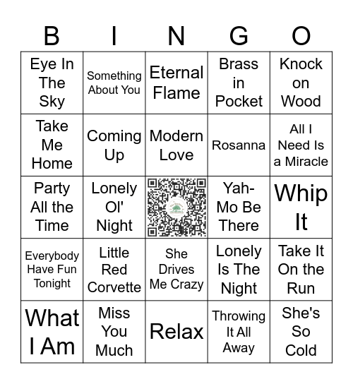 Round Two Bingo Card