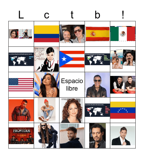 Locotubre 2024 Bingo Card