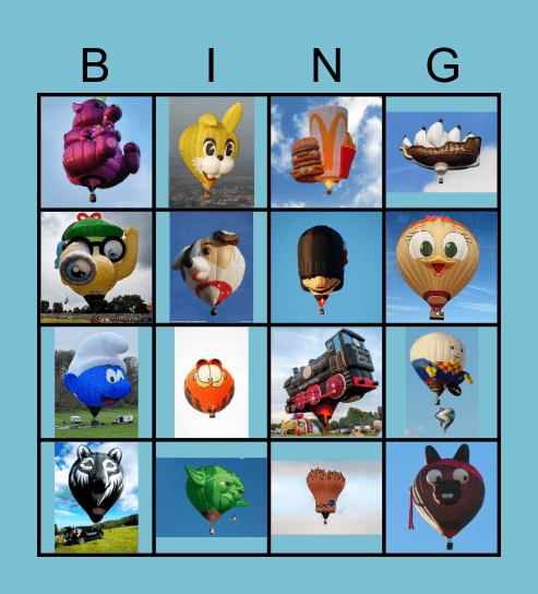 Special Shape Bingo! Bingo Card