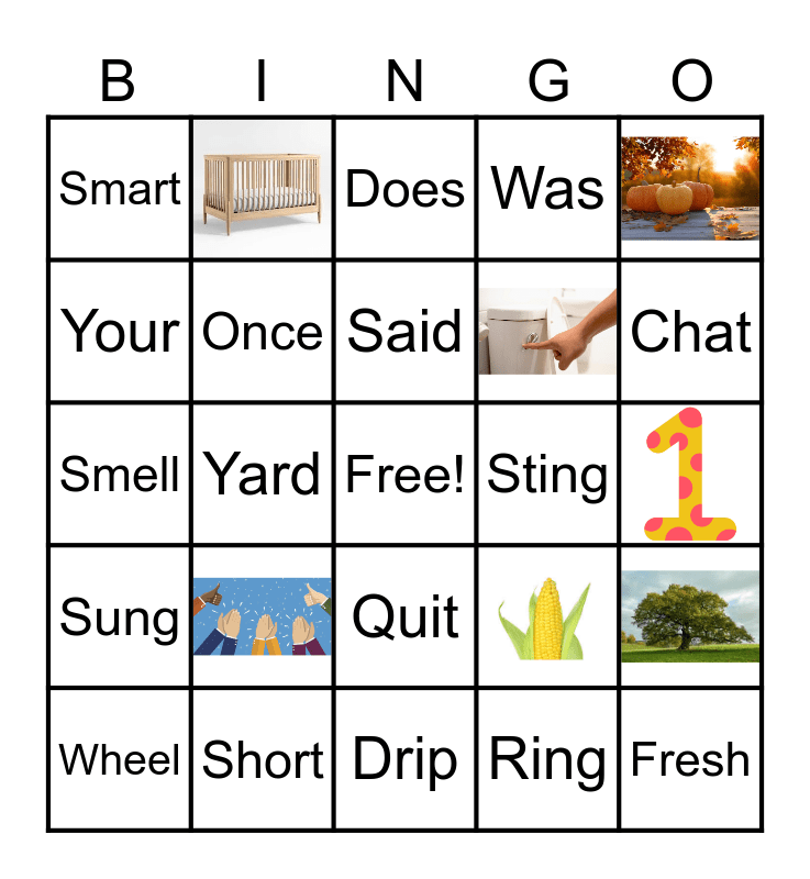 Fabulous Friday BINGO! Bingo Card