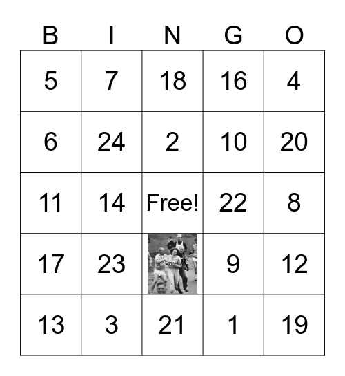 Men as Allies BINGO! Bingo Card