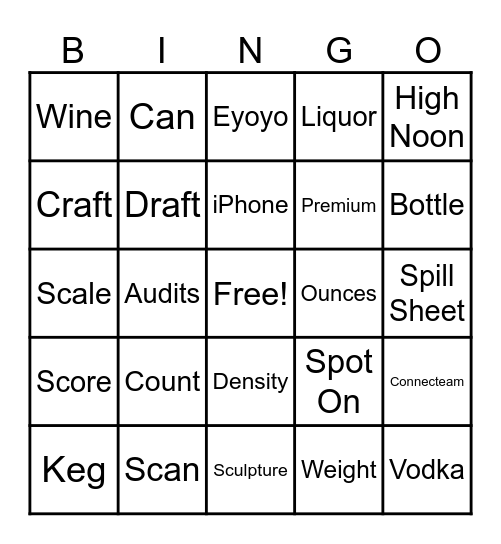Sculpture WNY Bingo Card