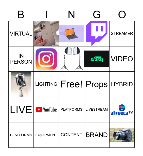 Chapter 4 Behind the Scenes Bingo Card