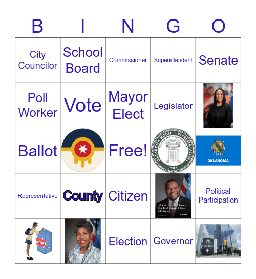 STATE AND LOCAL GOVERNMENT Bingo Card