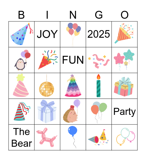THE MAGIC OF 2024 Bingo Card