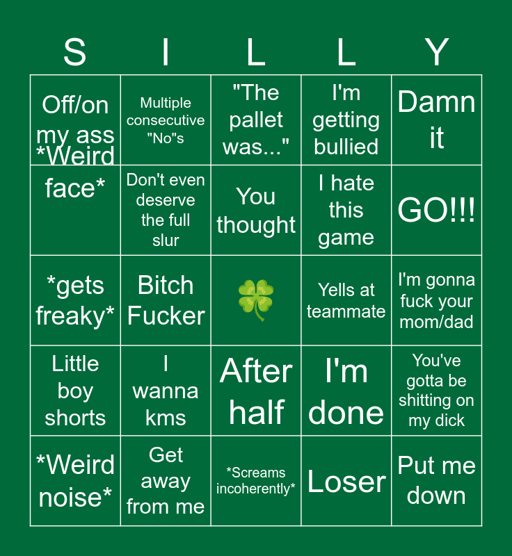 Clover's IDV Bingo Yayyy Bingo Card