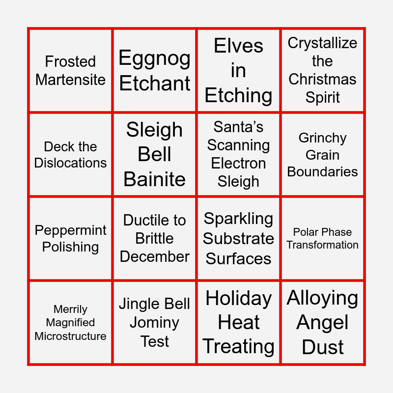 BCAST BINGO Card