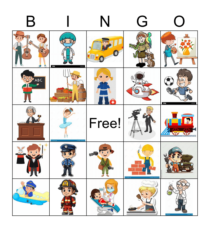 Who am I? Bingo Card