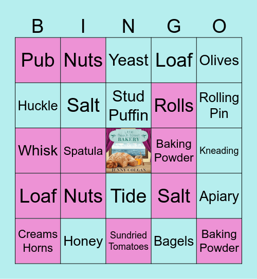 Little Beach Street Bakery Bingo Card