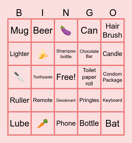 Dingo Bingo Card