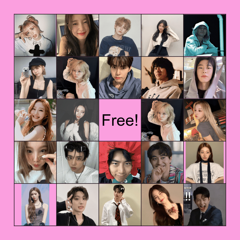 bre's favs Bingo Card