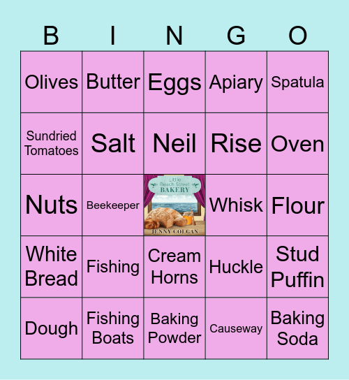 Little Beach Street Bakery Bingo Card