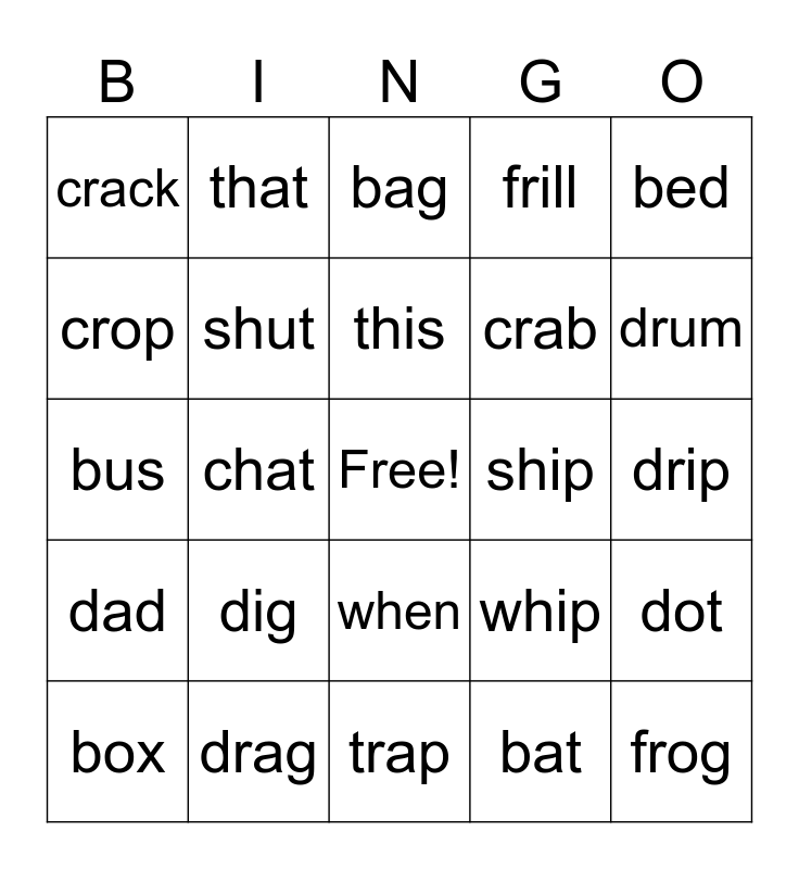 The Last BINGO Card