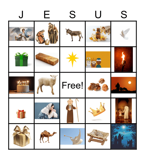Home City Church - Christmas Bingo Card