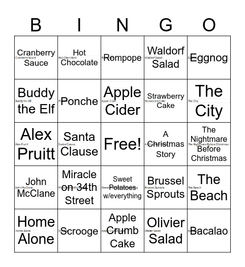 North America Sales Ops Bingo Card