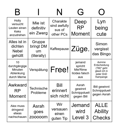 Session 3 Bingo Card