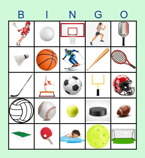 SPORTS Bingo Card