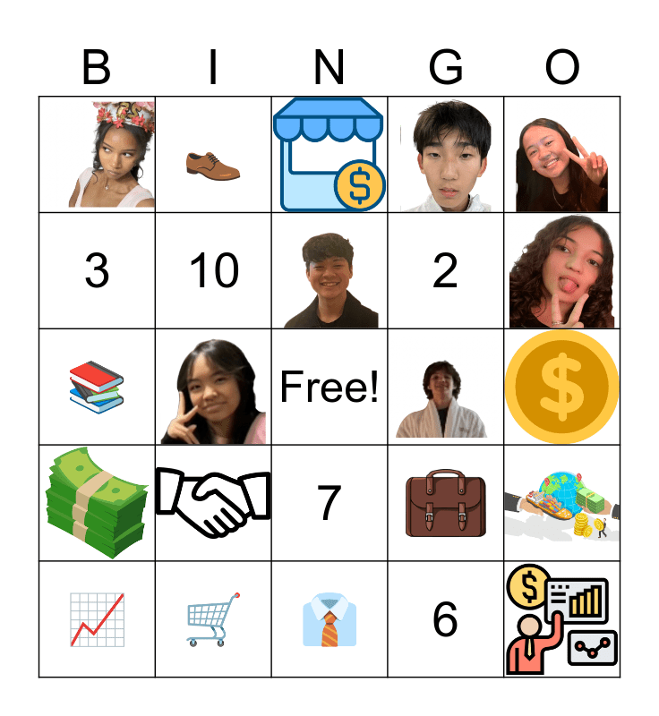 NETWORK NIGHT Bingo Card