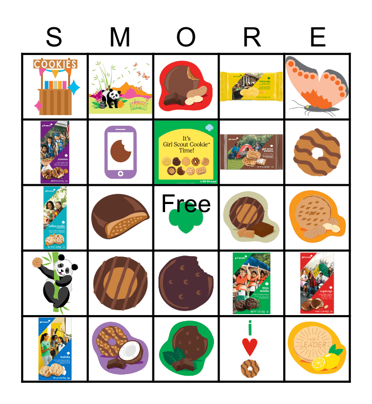COOKIE BINGO Card
