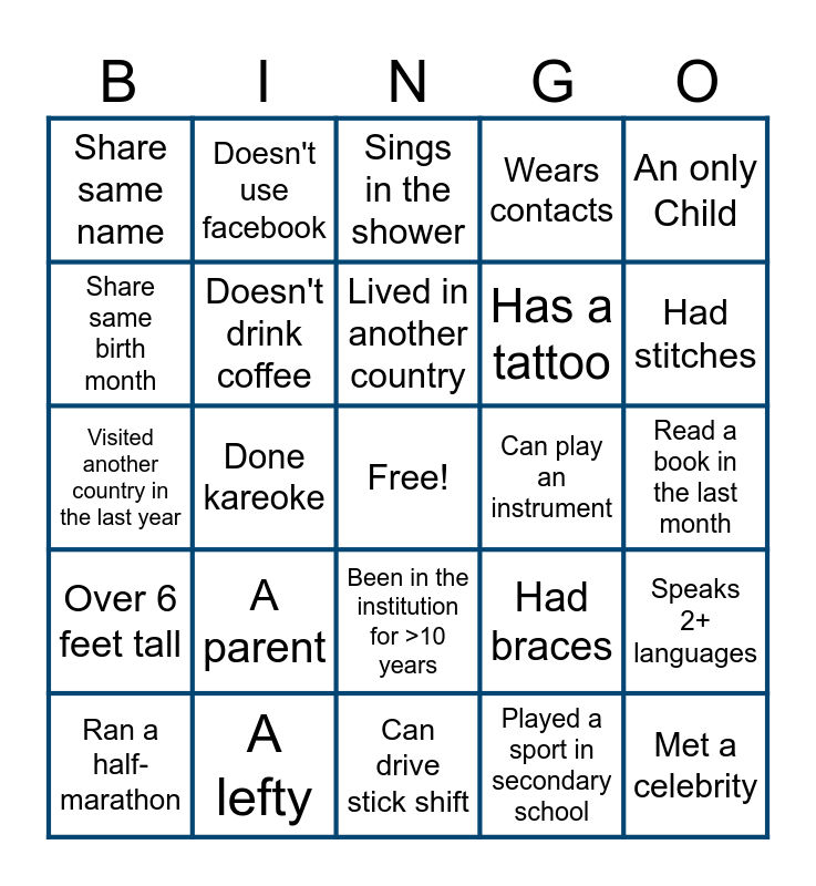 BURSARY SA&R 2025 Bingo Card