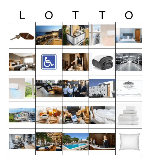 L'Hôtel Bingo Card