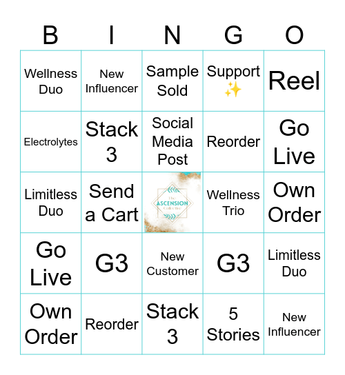 BENEVE Bingo Card