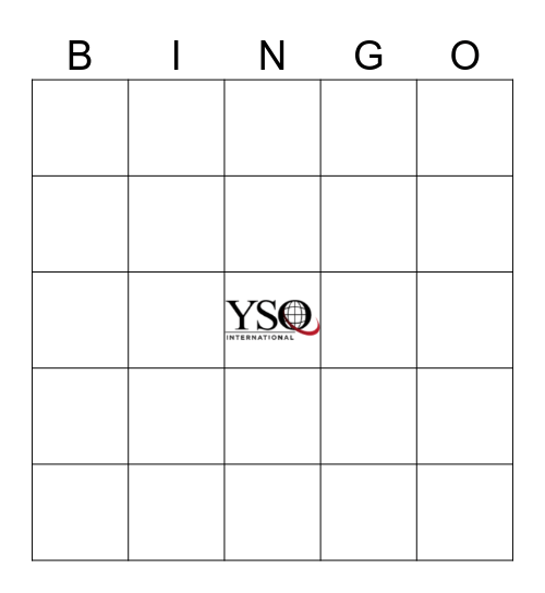 Jan 2025 Bingo Card
