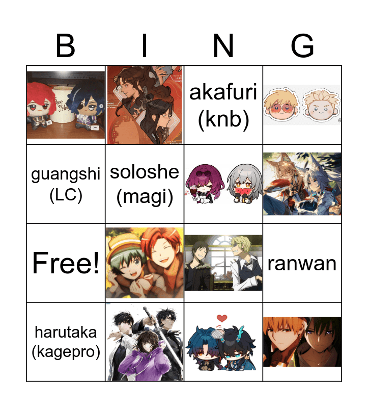 otp bingo Card