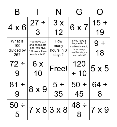 Untitled Bingo Card Untitled Bingo Card