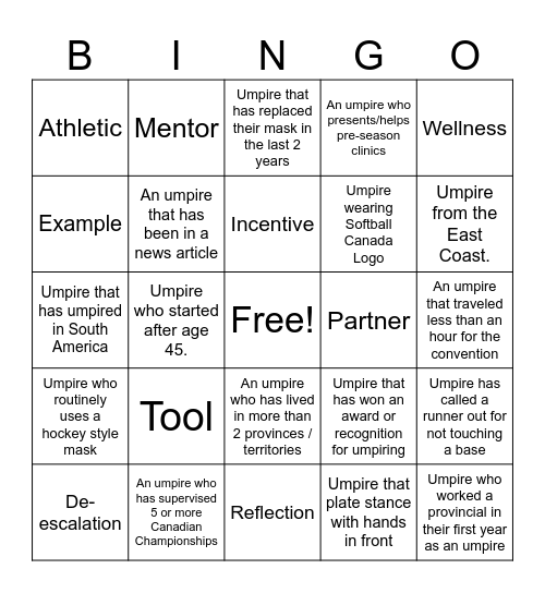 Blue Bingo #4 - EN Bingo Card