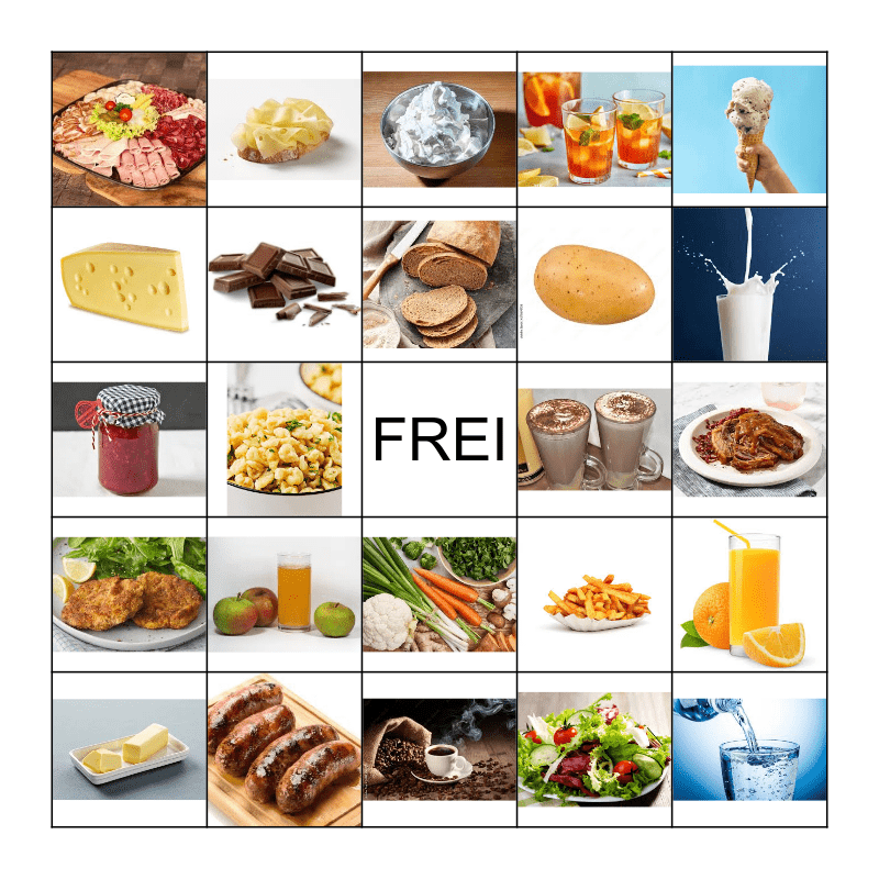 Essen Bingo Card