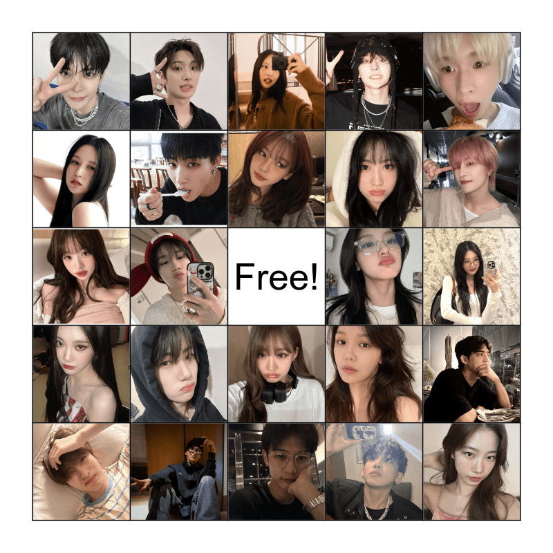 mimi’s bias bingo Card