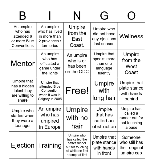 Blue Bingo #85 - EN Bingo Card