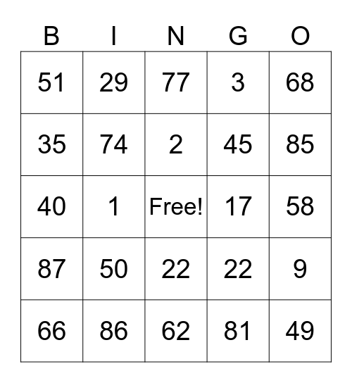 Untitled Bingo Card untitled-bingo-card