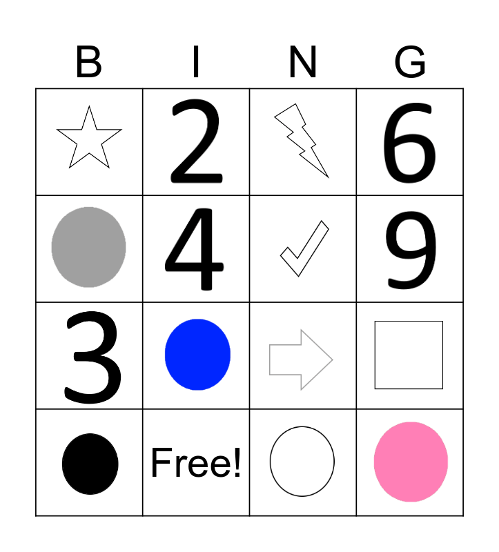 Maggie and Rita Fun Bingo Card