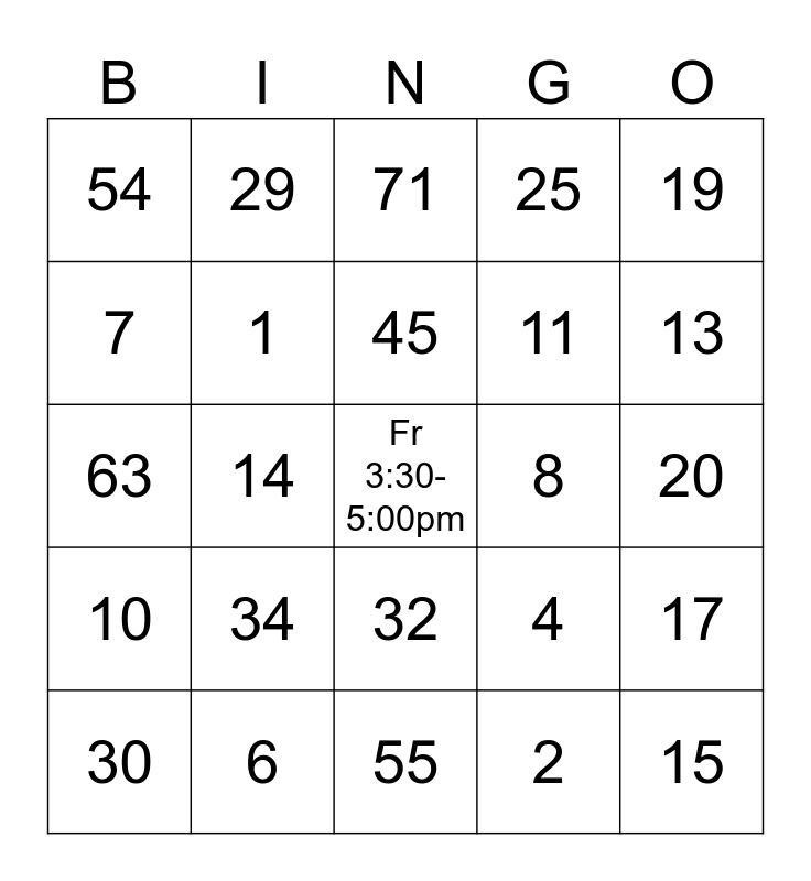 wacosa.org/wacosa-connect Bingo Card