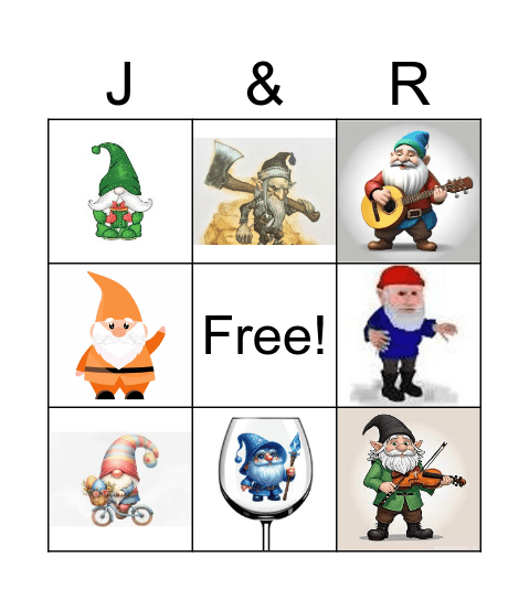 GNOME Bingo Card