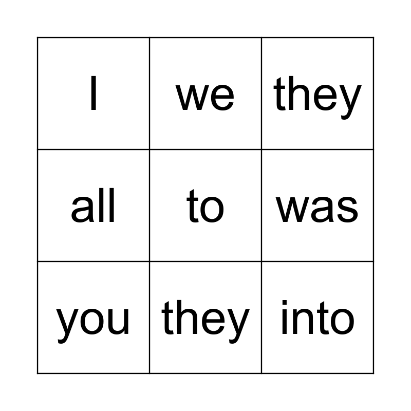 CEW words pink and red Bingo Card