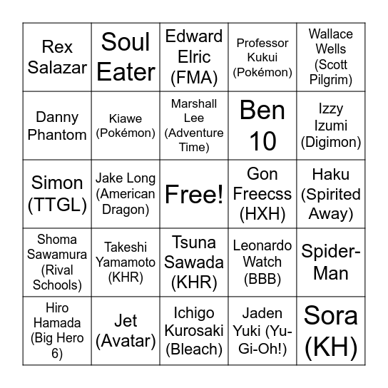 Sexo Bingo Lol Bingo Card