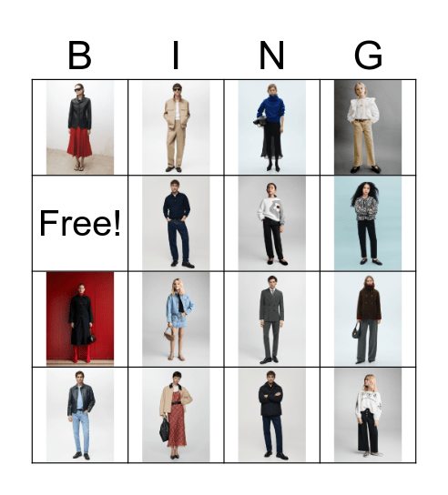 UBRANIA Bingo Card