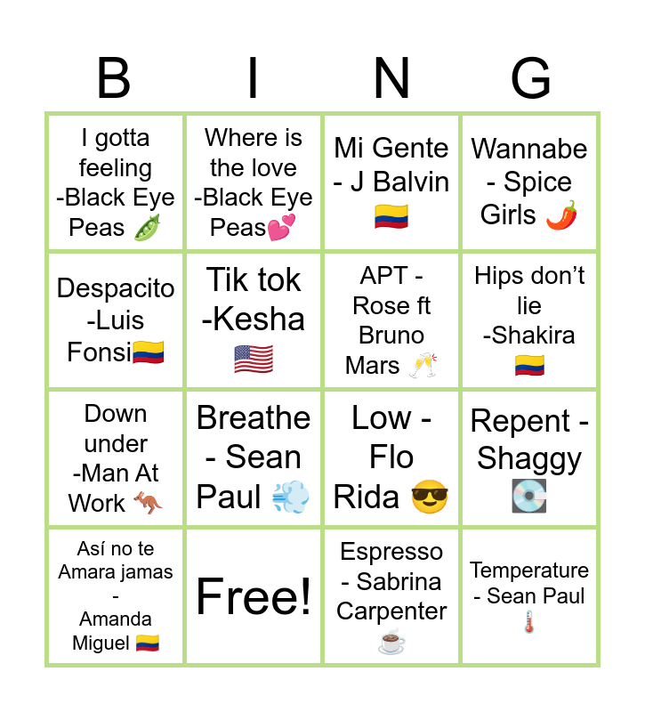 MAY BINGO🪅 Bingo Card